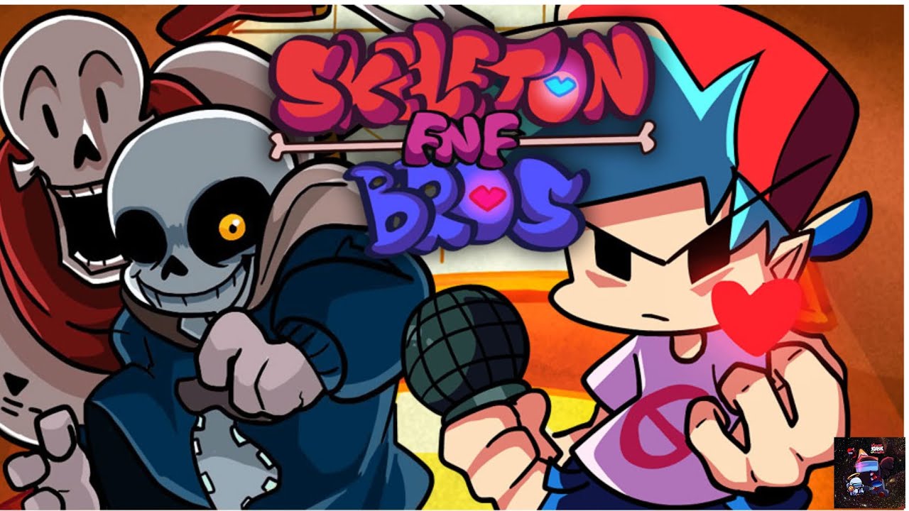 FNF Skeleton Bros V2 - YouTube