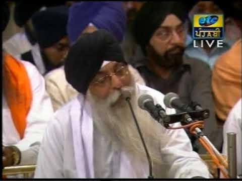 BHAI CHATTAR SINGH JI AT SRI DARBAR SAHIB AMRITSAR. DATE 28 MARCH 2007 ...