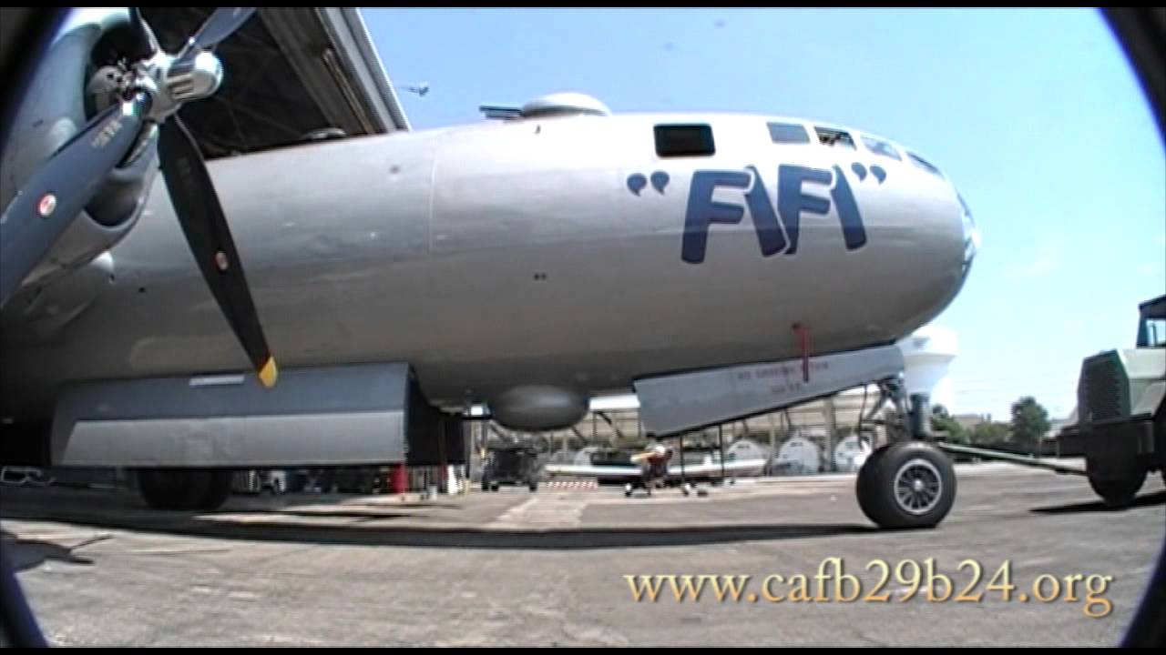 B-29 FIFI Rides - YouTube