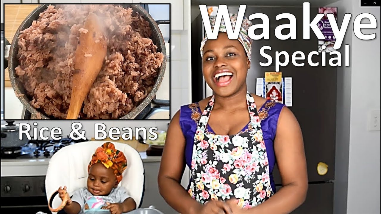 Easy Ghana Waakye Recipe - Rice & Beans - YouTube