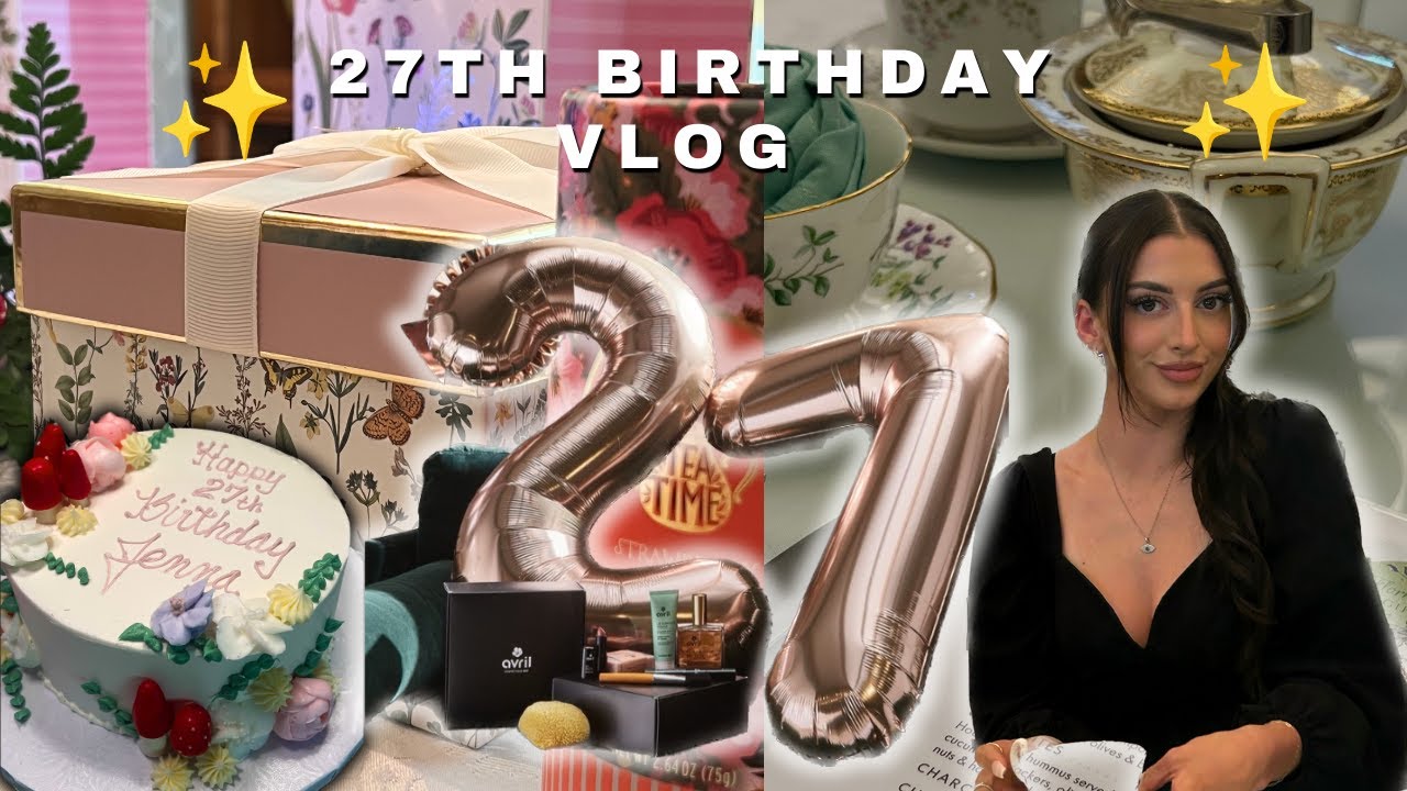 27th BIRTHDAY VLOG 🎉 | Celebrate with Me - YouTube