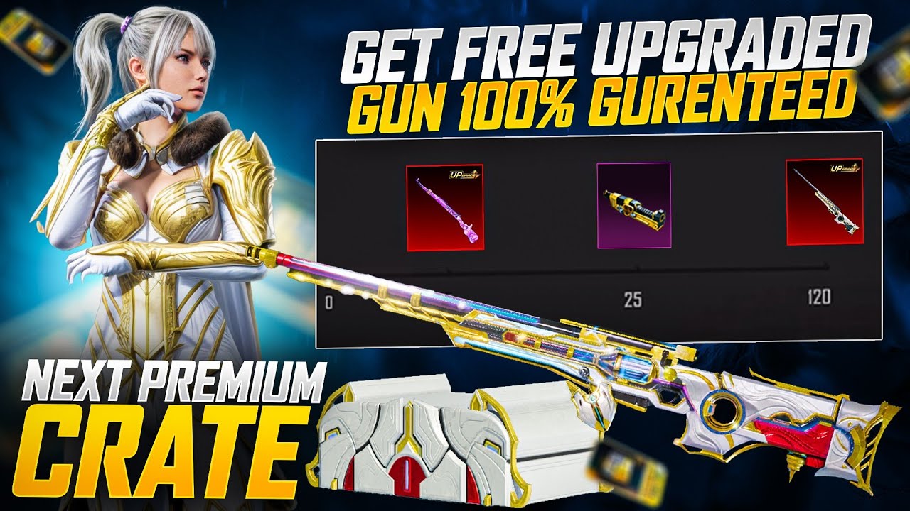 Finally 😍 Next Premium Crate Upgraded Gun Confirmed | Get Free Upgraded ...