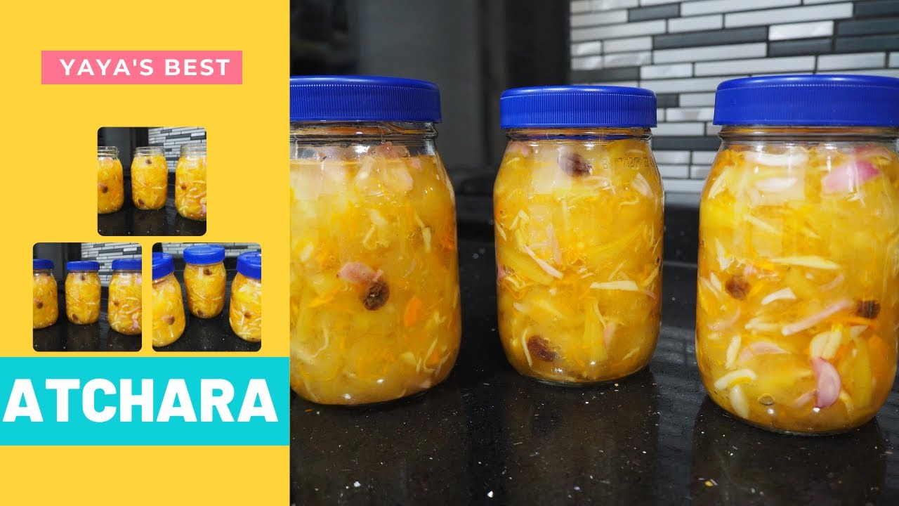 Atchara | One of the Best Appetizer - YouTube