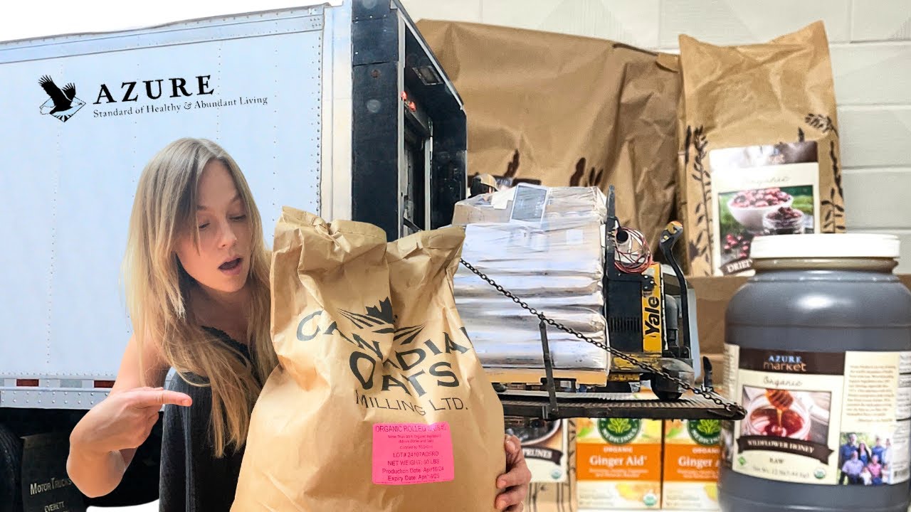 A behind the scenes of an Azure Standard food drop pick up (what to ...