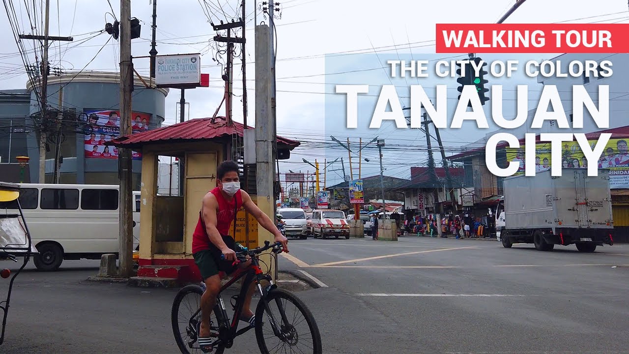 CITY OF COLORS | Tanauan City Batangas | Philippines | Walking Tour |4K ...