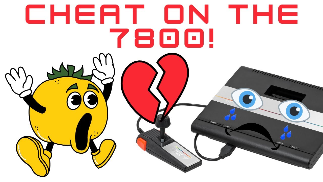 Atari 7800 Cheat Codes! - YouTube