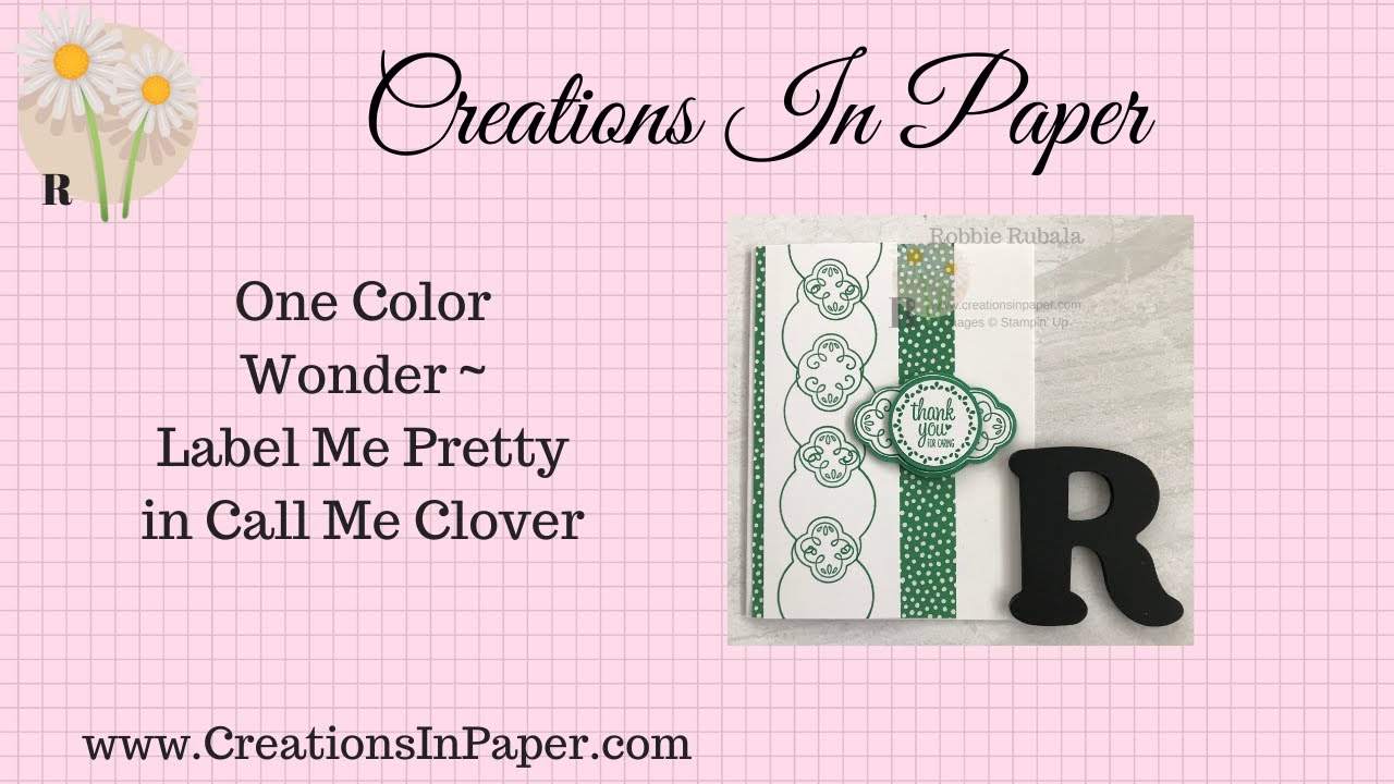 One Color Wonder ~ Call Me Clover with Label Me Pretty - YouTube