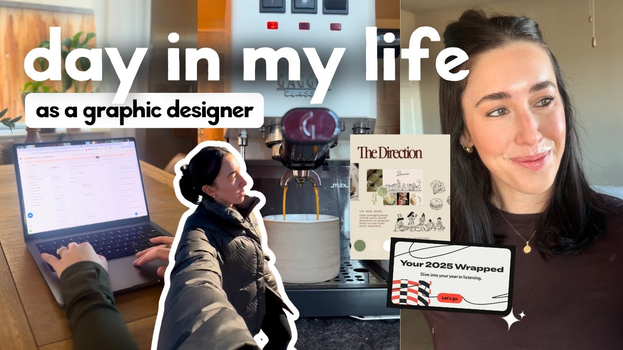 Day in the Life of a $100K Graphic Designer (Logo Design and Retreat ...