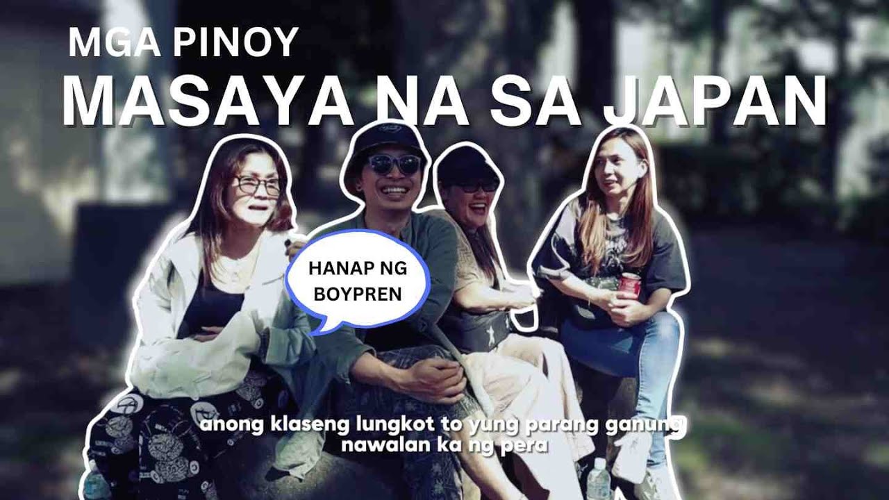 Mga PINOY na masaya na sa JAPAN | nagpamilya na - YouTube