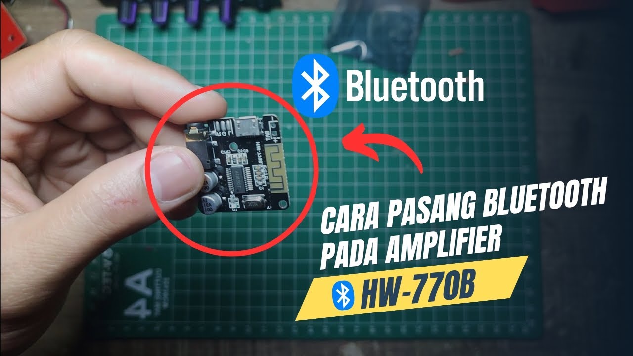 Review dan Cara Pasang Bluetooth Receiver HW-770B - YouTube