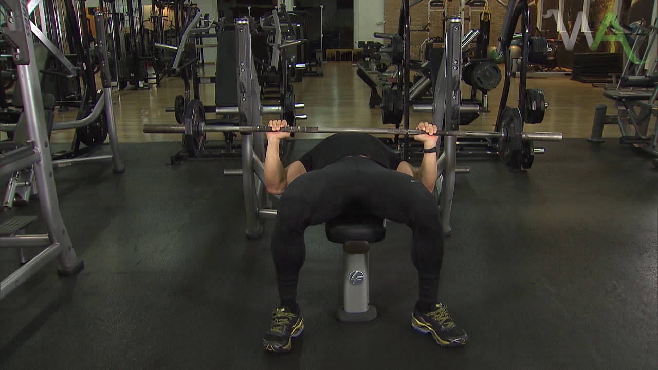 SUPINO RETO COM BARRA - YouTube