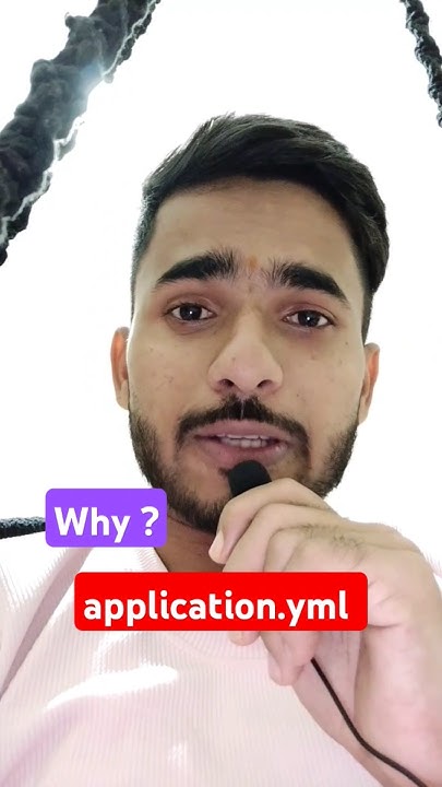 Advantages of application.yml file in Spring Boot #springboot #spring # ...