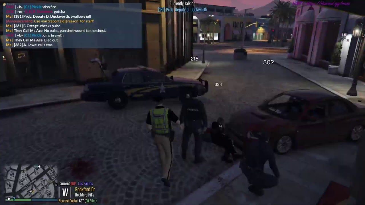 Gta 5 North American Roleplay being a cop - YouTube