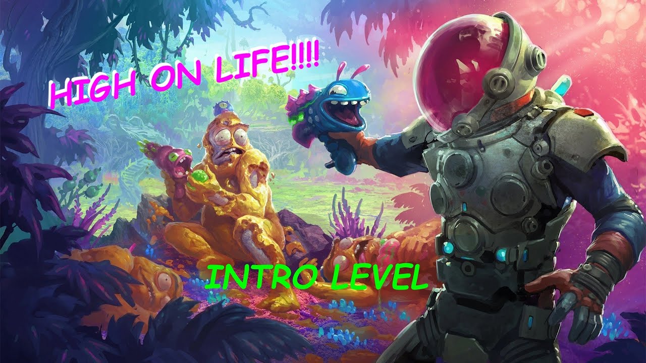 High on Life walkthrough intro level with subtitles - YouTube