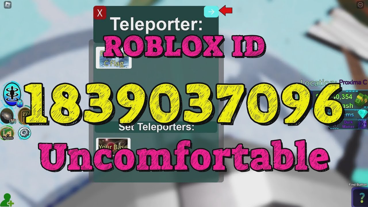 UNCOMFORTABLE Roblox Song Codes - YouTube