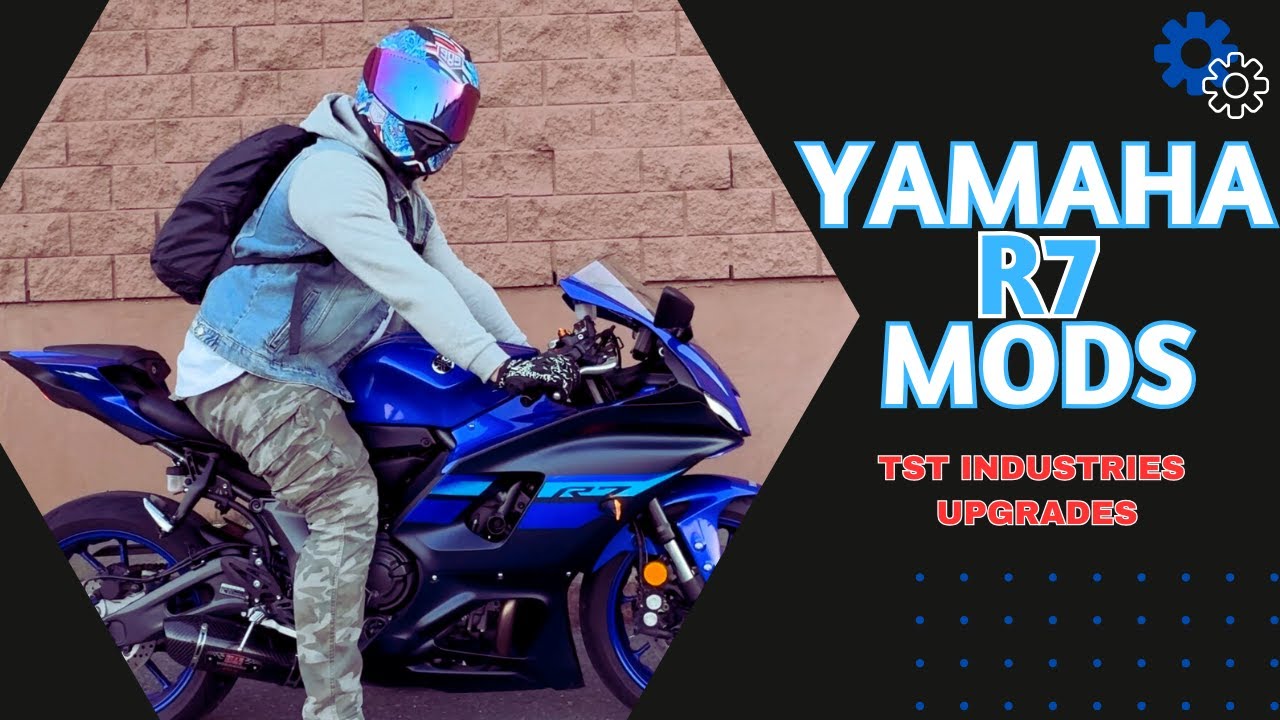 2024 Yamaha R7 | TST Industries Rear Fender Delete + Blaster Tailight ...