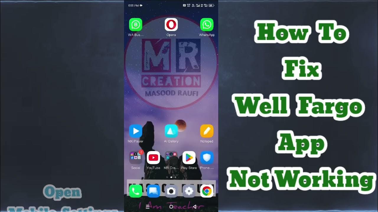 How to Fix Well Fargo App Not Working | Well Fargo App Not Opening Solutions - YouTube