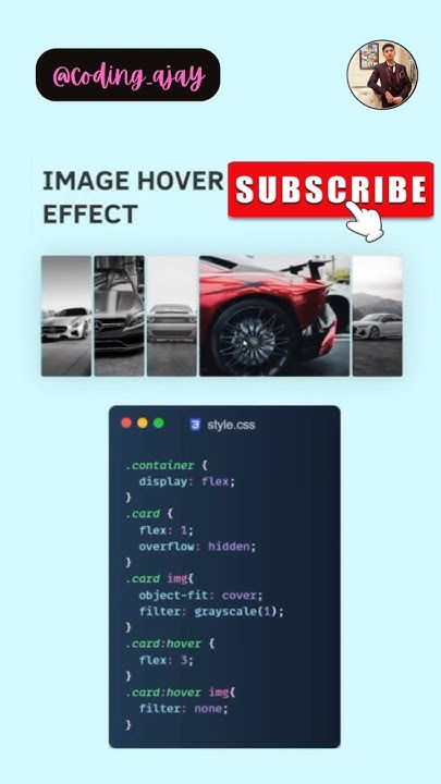 Try This Amazing Image Hover Effect With Csshtml Shorts Coding Trending Youtubeshorts
