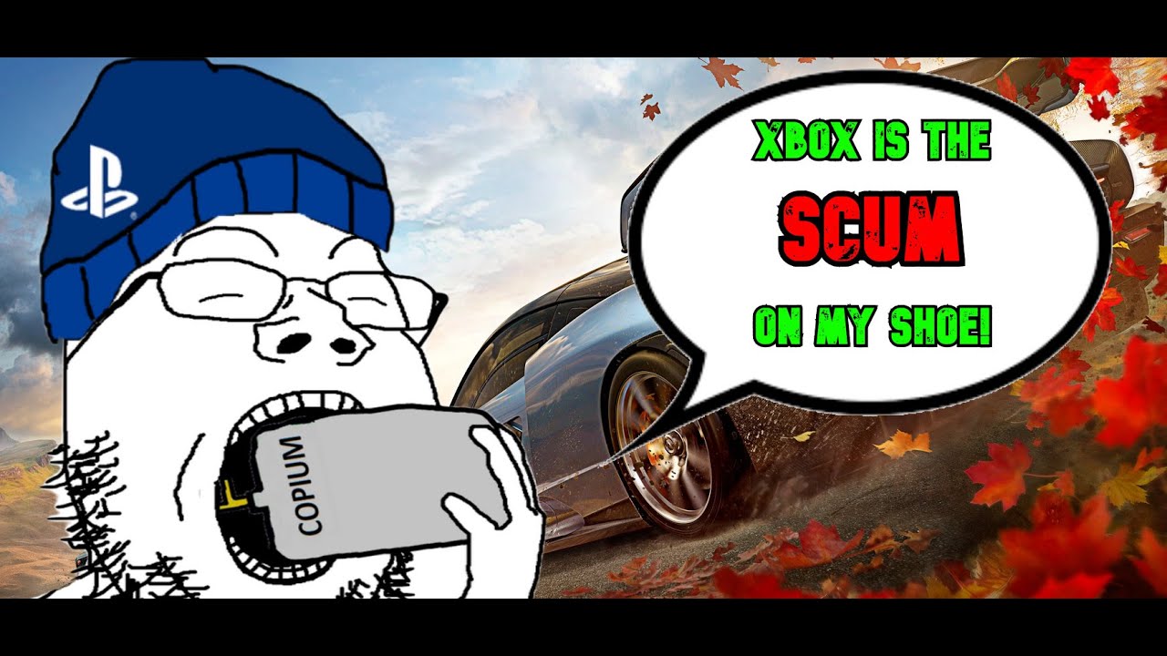 "Xbox is SCUM on my shoe!" according to PlayStation fanboy - YouTube