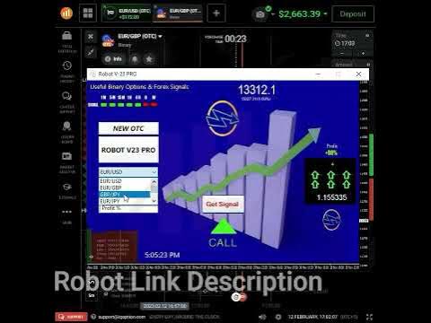 Robot V23 Pro signal review binary broker #shorts - YouTube
