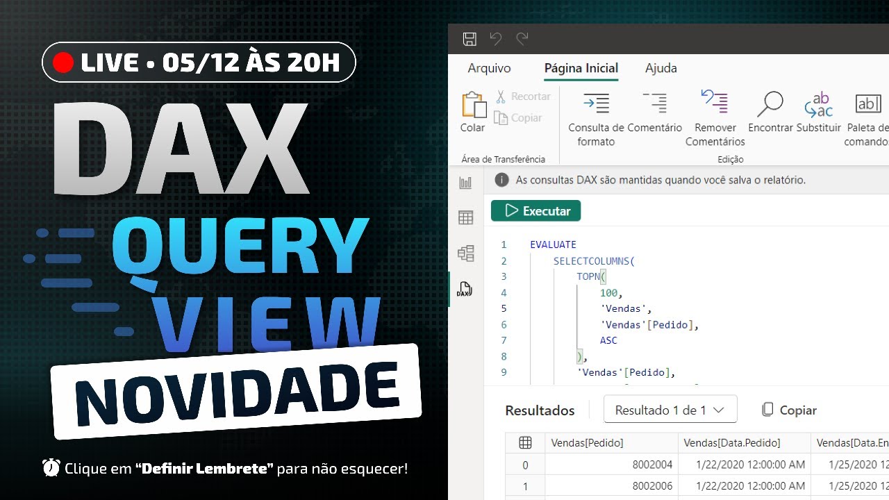 🔴 Power Bi Dax Query View Youtube
