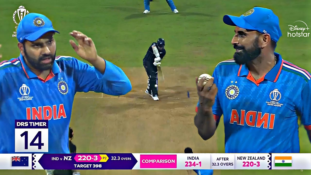 Shami creates history 😱 7 wickets in 25 balls 😳 Rohit shocked | INDvNZ ...