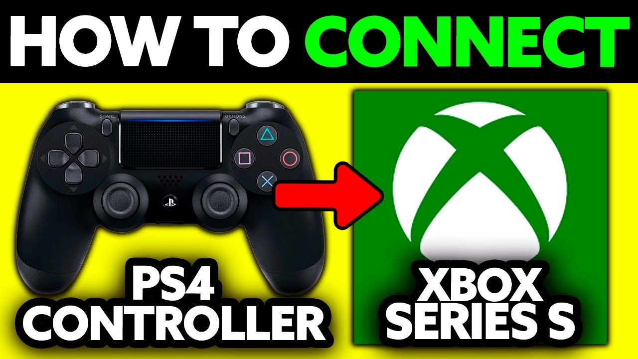 How To Connect PS4 Controller to XBOX Series S (2025) - Step by Step ...