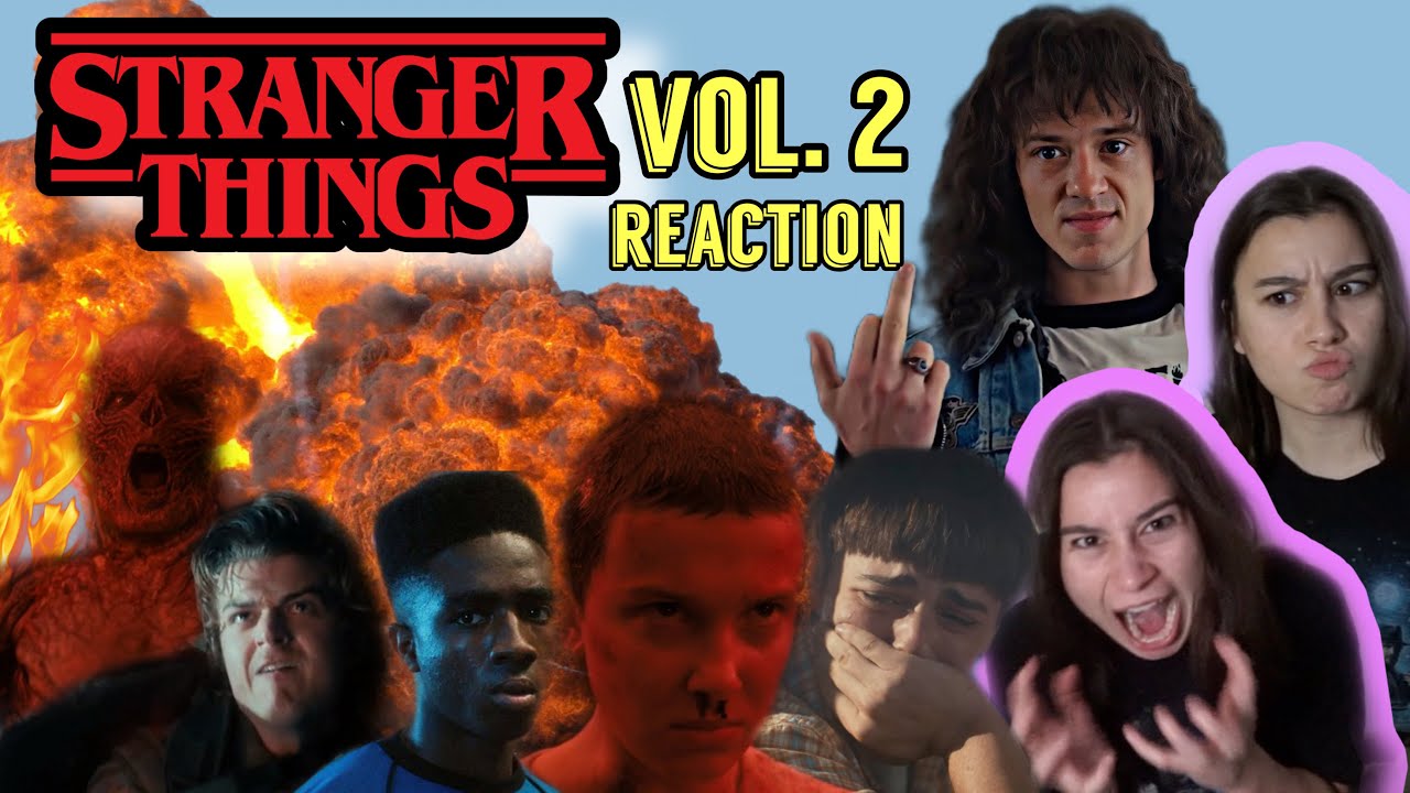 SCREAMING AND CRYING AT STRANGER THINGS VOLUME 2 EPISODES 8 AND 9 ...