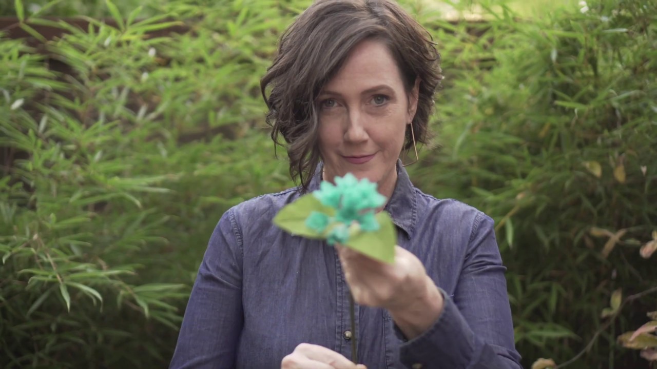 Lia Griffith Crepe Paper - Hydrangea Bloom - YouTube