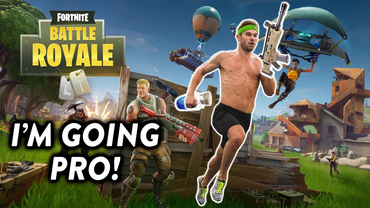 I'm Going Pro... at Fortnite! - YouTube