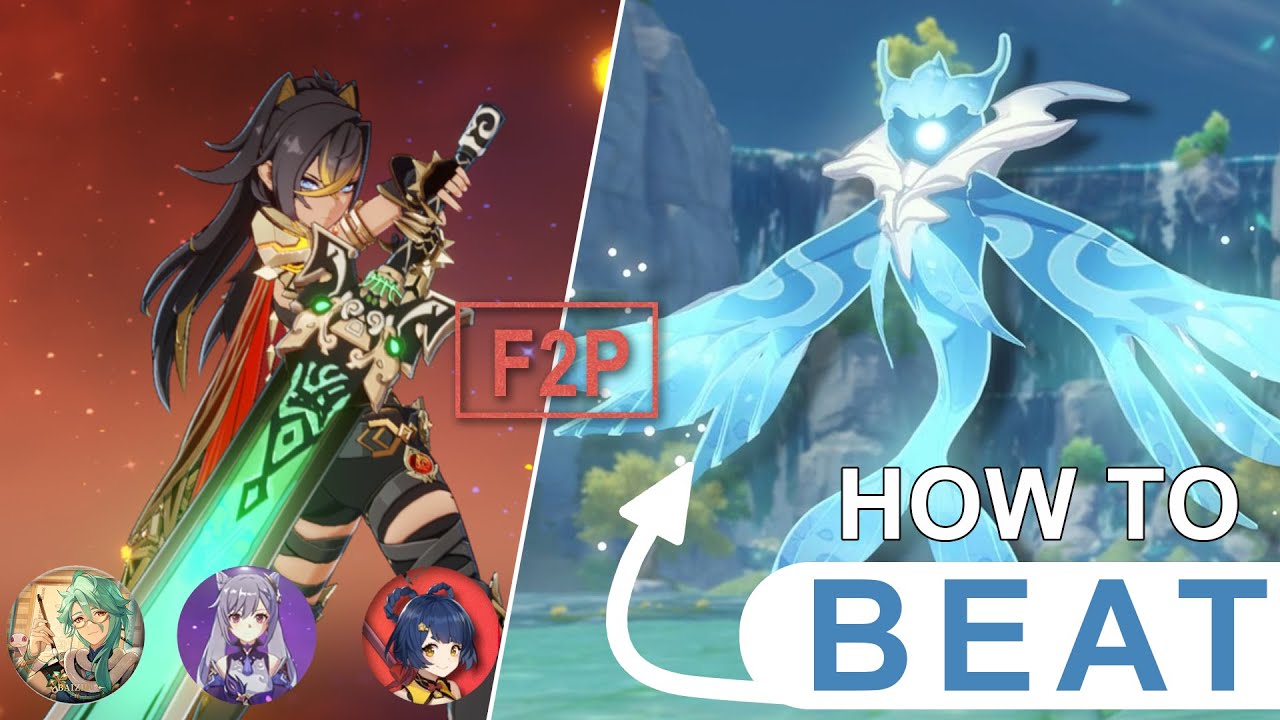 Keqing, Baizhu, Dehya & Xiangling Dominate Oceanid Boss Genshin Impact ...