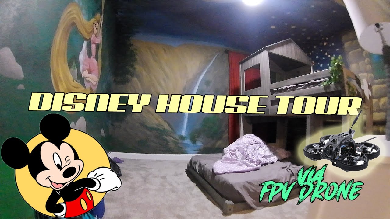 Walt Disney House Tour By FPV Drone, Kissimmee Florida - YouTube