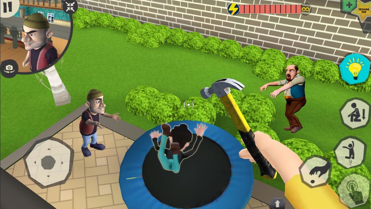Scary Robber home clash new fun game video everyday , Gameplay ...