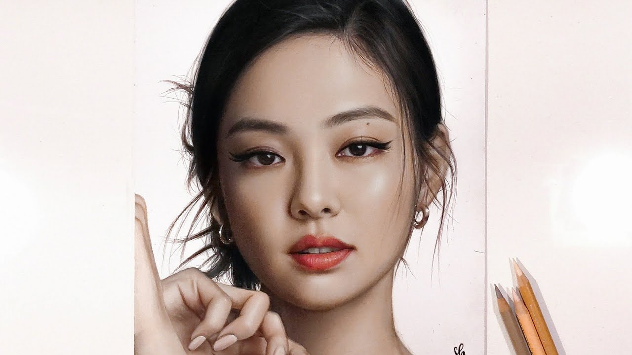 Drawing BLACKPINK - Jennie - YouTube