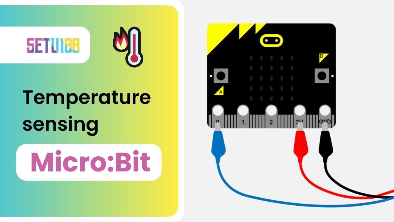 Tempreture Sensing - micro:bit - YouTube