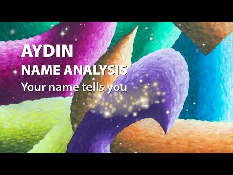 AYDIN Name Analysis / Your name tells you