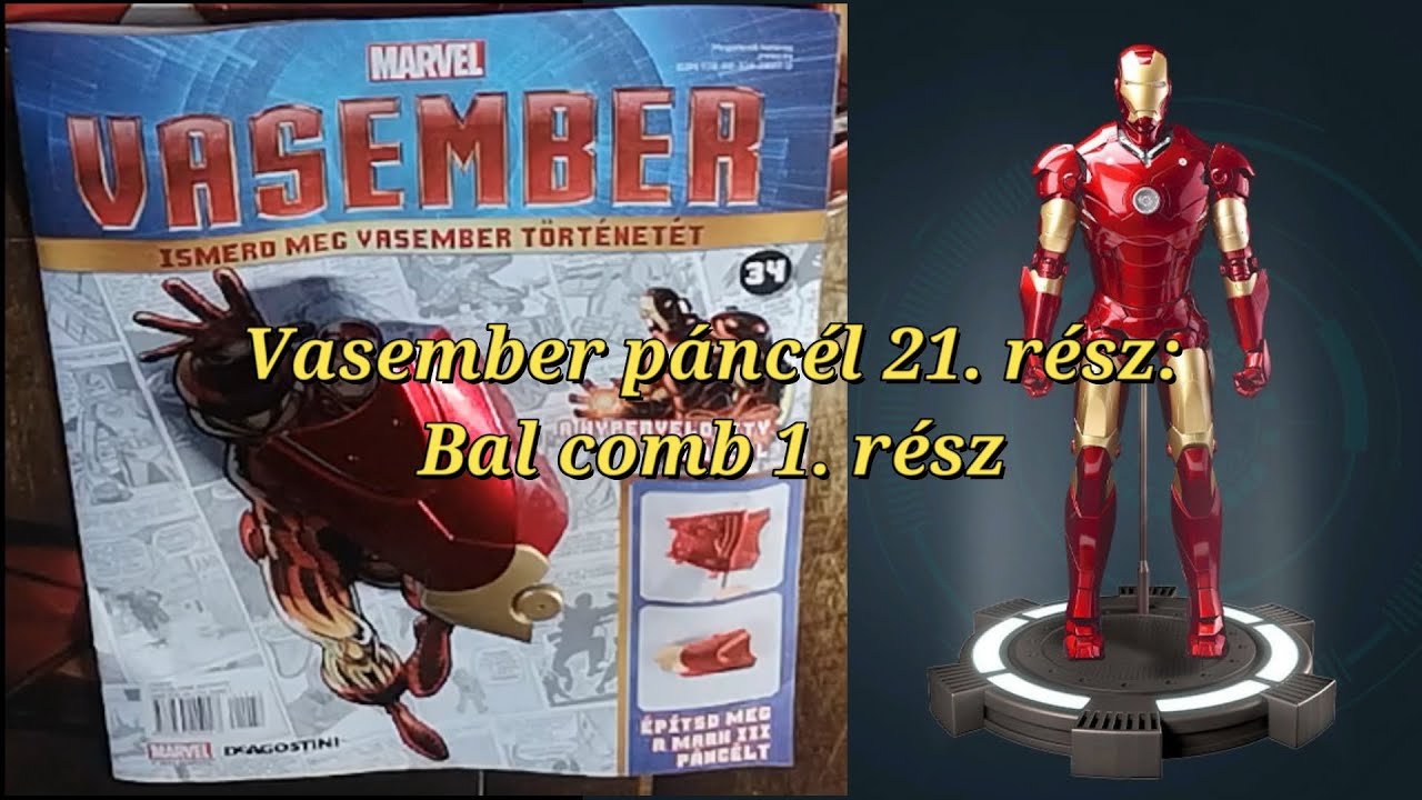 Vasember páncél 21. rész. Bal comb 1. - YouTube