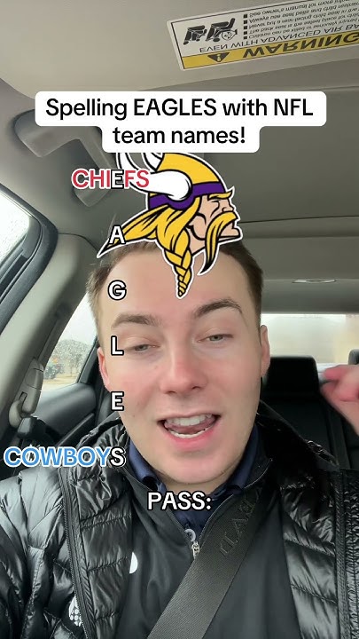 Spelling EAGLES with NFL team names!!! **SUPER BOWL CHAMPS!** #nfl # ...