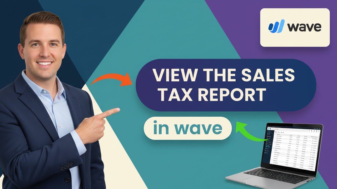 How To VIEW the SALES TAX REPORT in Wave (Step by Step) - YouTube