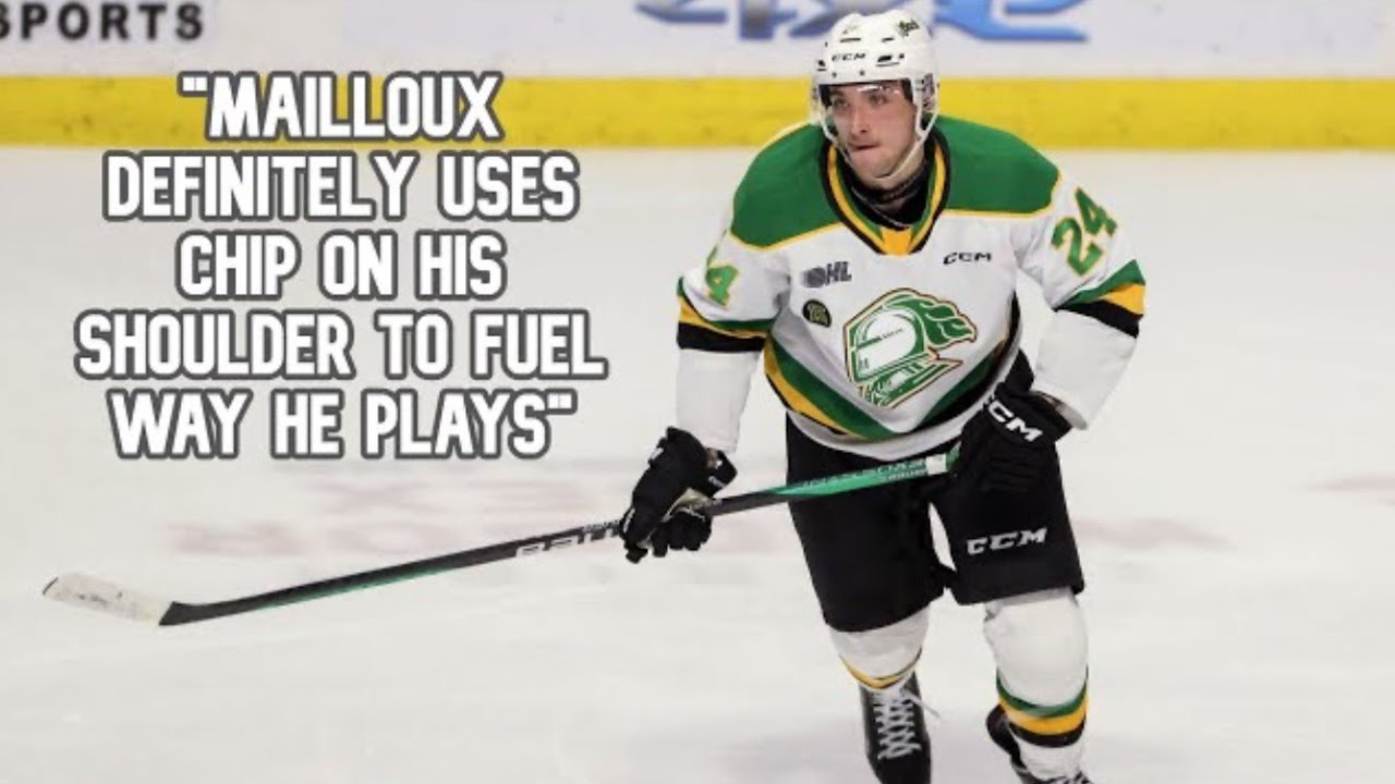 OHL Analyst Details How Habs Prospect Mailloux Uses On & Off Ice ...