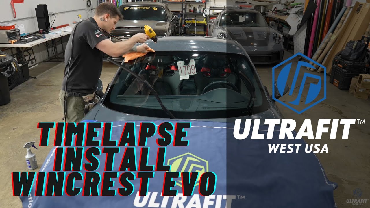 ULTRAFIT WINCREST EVO Windshield Protection Film - Installation ...