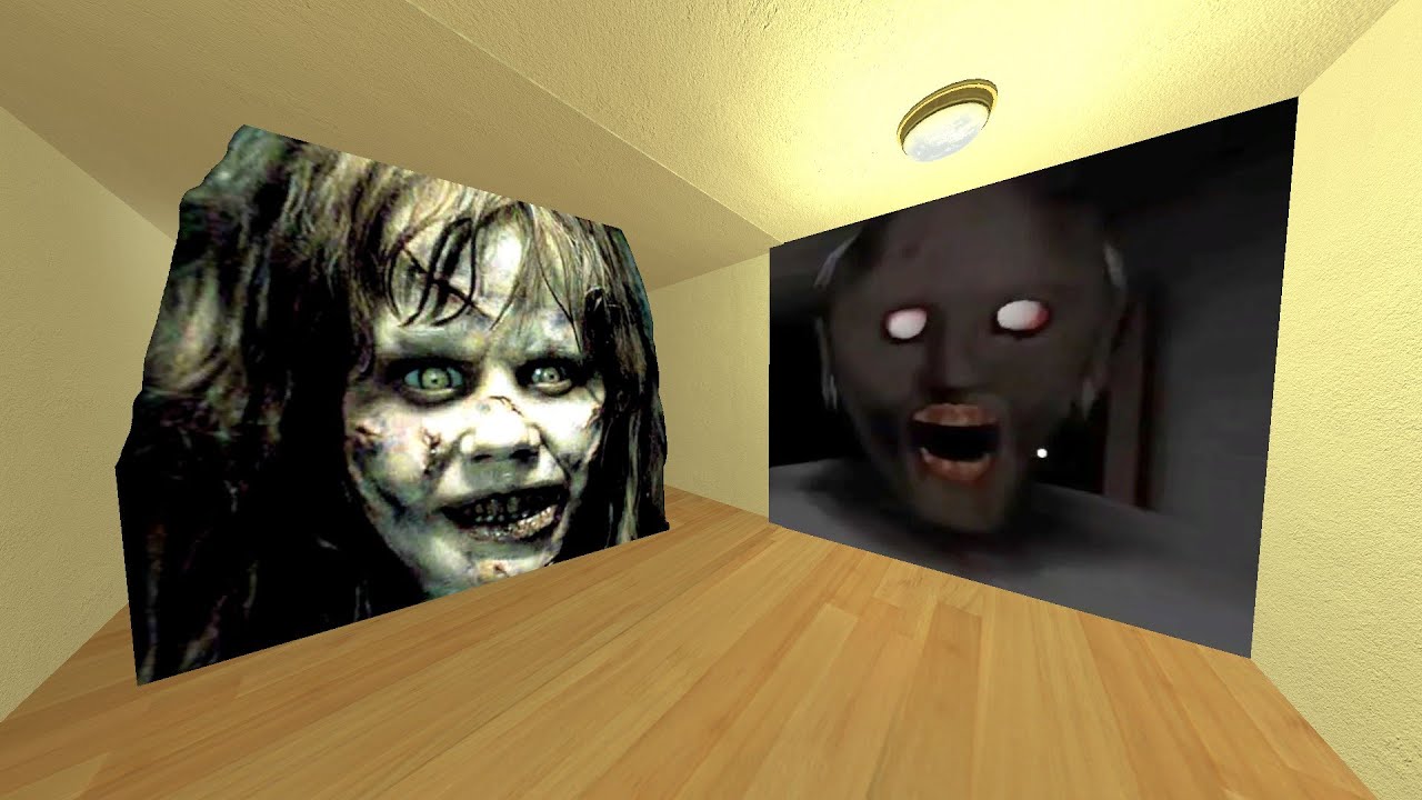 GRANNY AND THE EXORCIST NEXTBOTS GMOD! - YouTube
