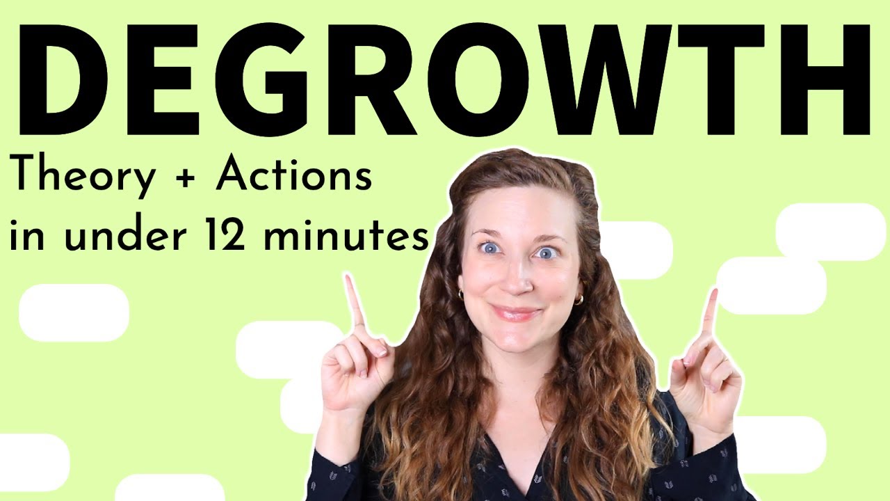 Degrowth: theories and actions in 12 minutes - YouTube