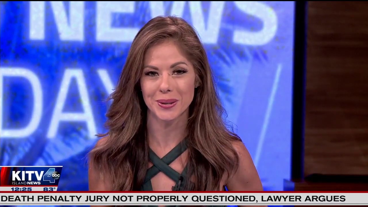 Emmy Award-Winning Lindsey Fukano anchoring KITV4 Island News Midday ...