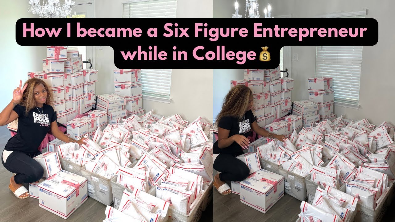 HOW I BECAME A SIX FIGURE ENTREPRENEUR IN COLLEGE - YouTube