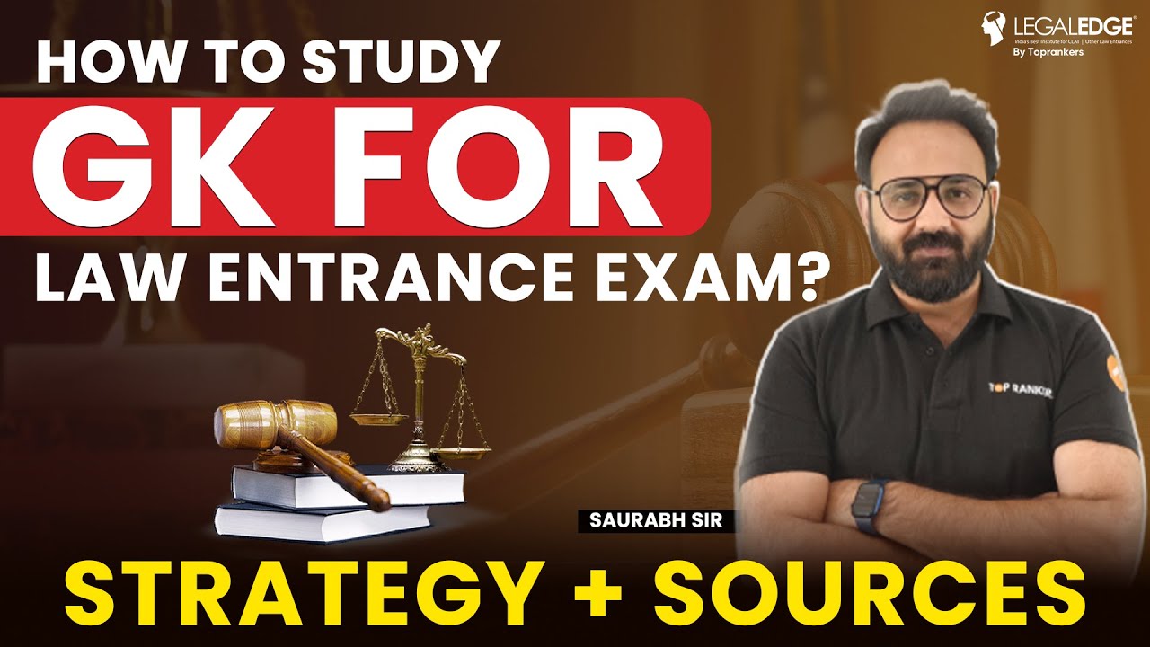 How to Study GK for Law Entrance Exam 2023? | Tips & Strategy to Learn GK - YouTube