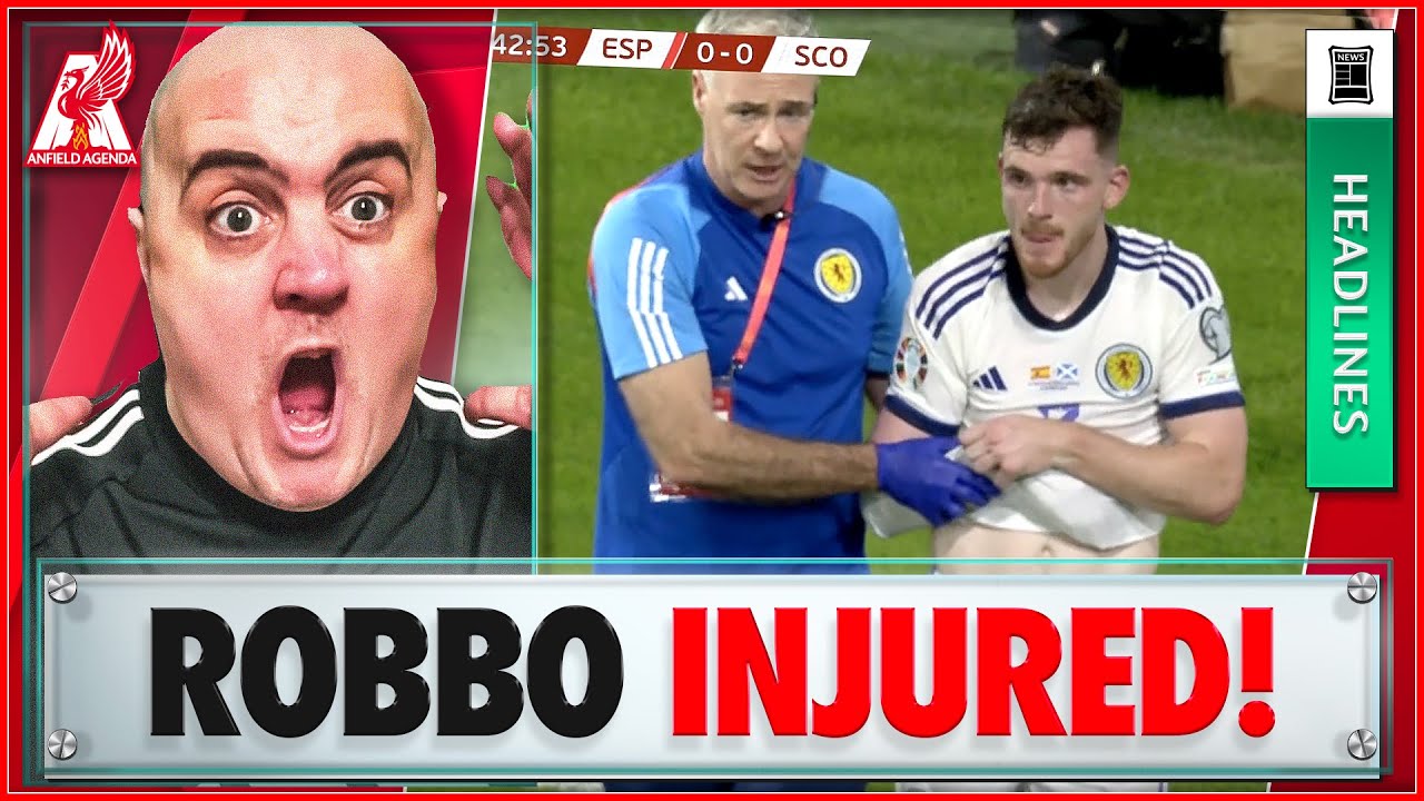 ROBBO INJURED! | BREAKING Liverpool FC News - YouTube