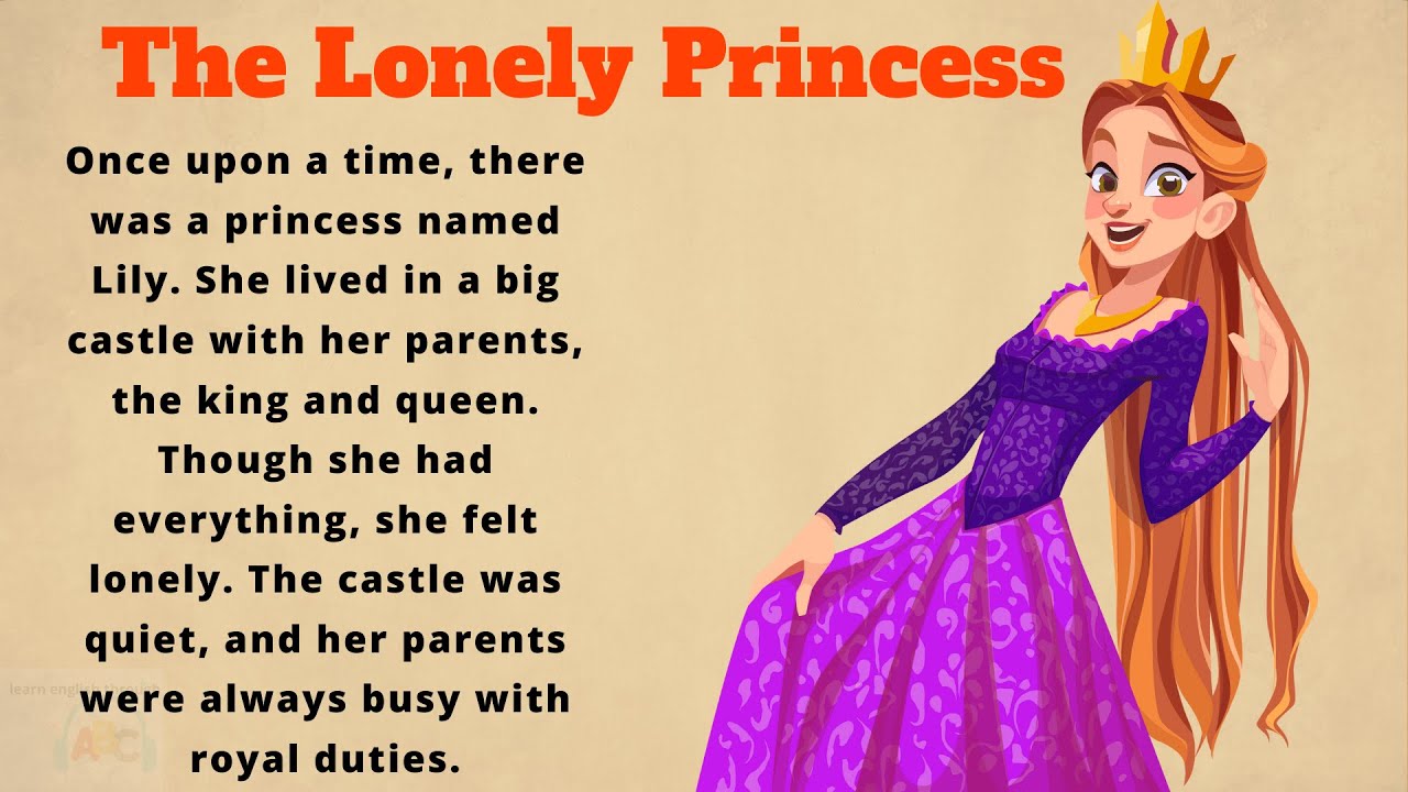 Learn English through Short Story Level 1 | The Lonely Princess ...