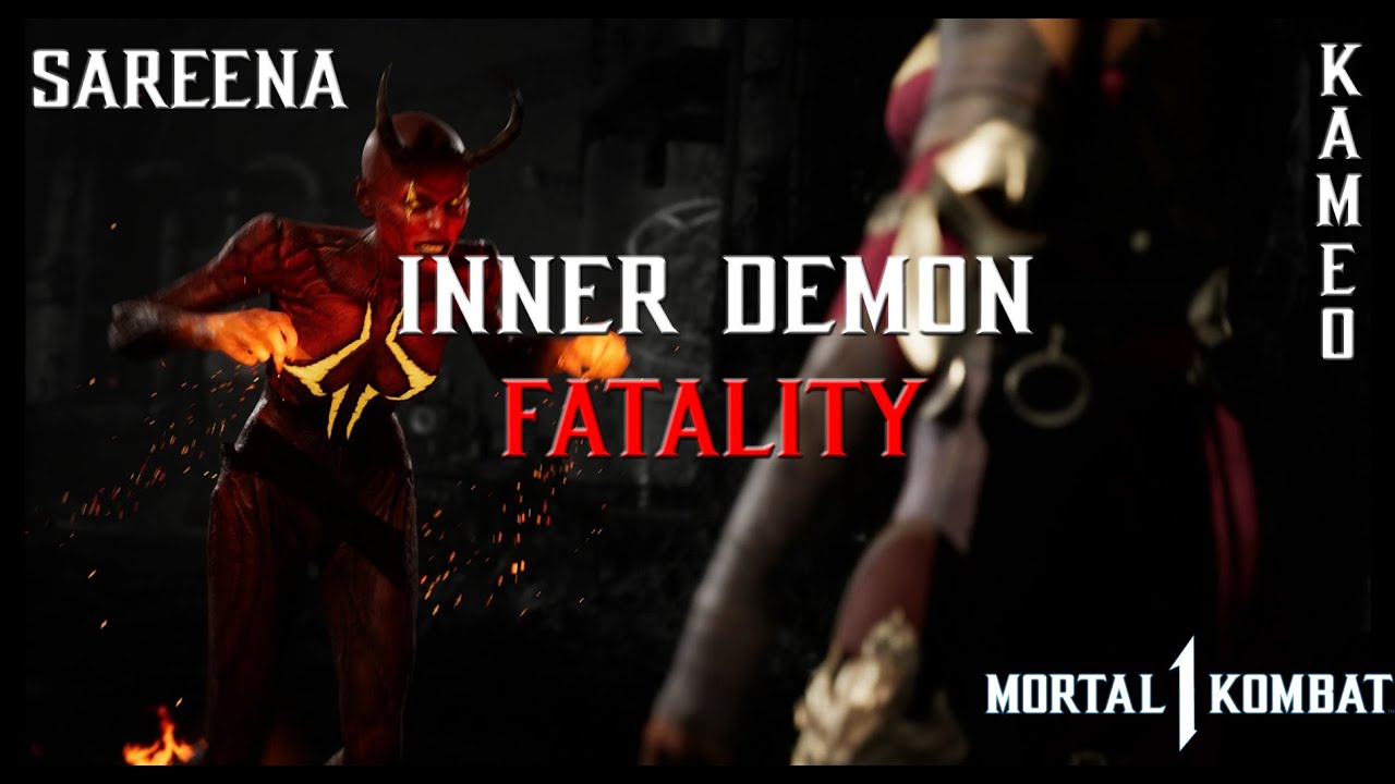 Mortal Kombat 1 - (Kameo) Sareena's Inner Demon Fatality - YouTube