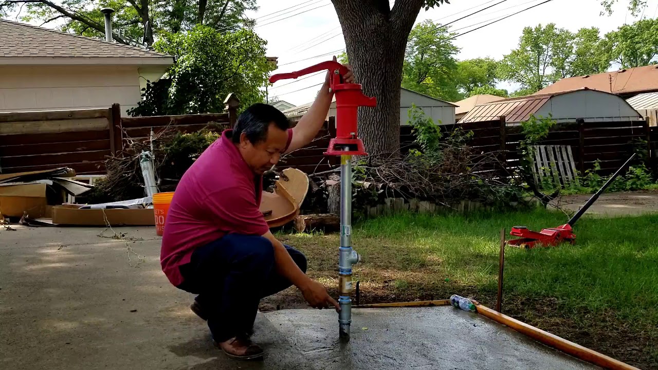 Pitcher Pump And Electric Pump - YouTube